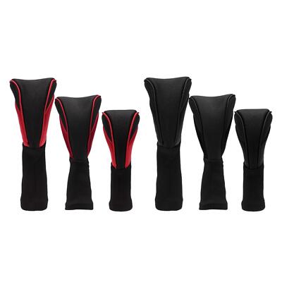 3pcs Golf Wood Club Head Covers Thick Golf Shaft Protector | eBay Australia