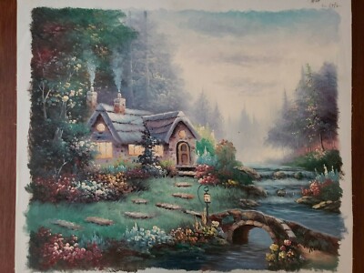 Rik Boren Original Oil On Canvas | eBay