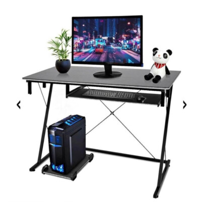 Gaming Desk Home Office Desk Table Gamer Workstation Simple Game Table ...