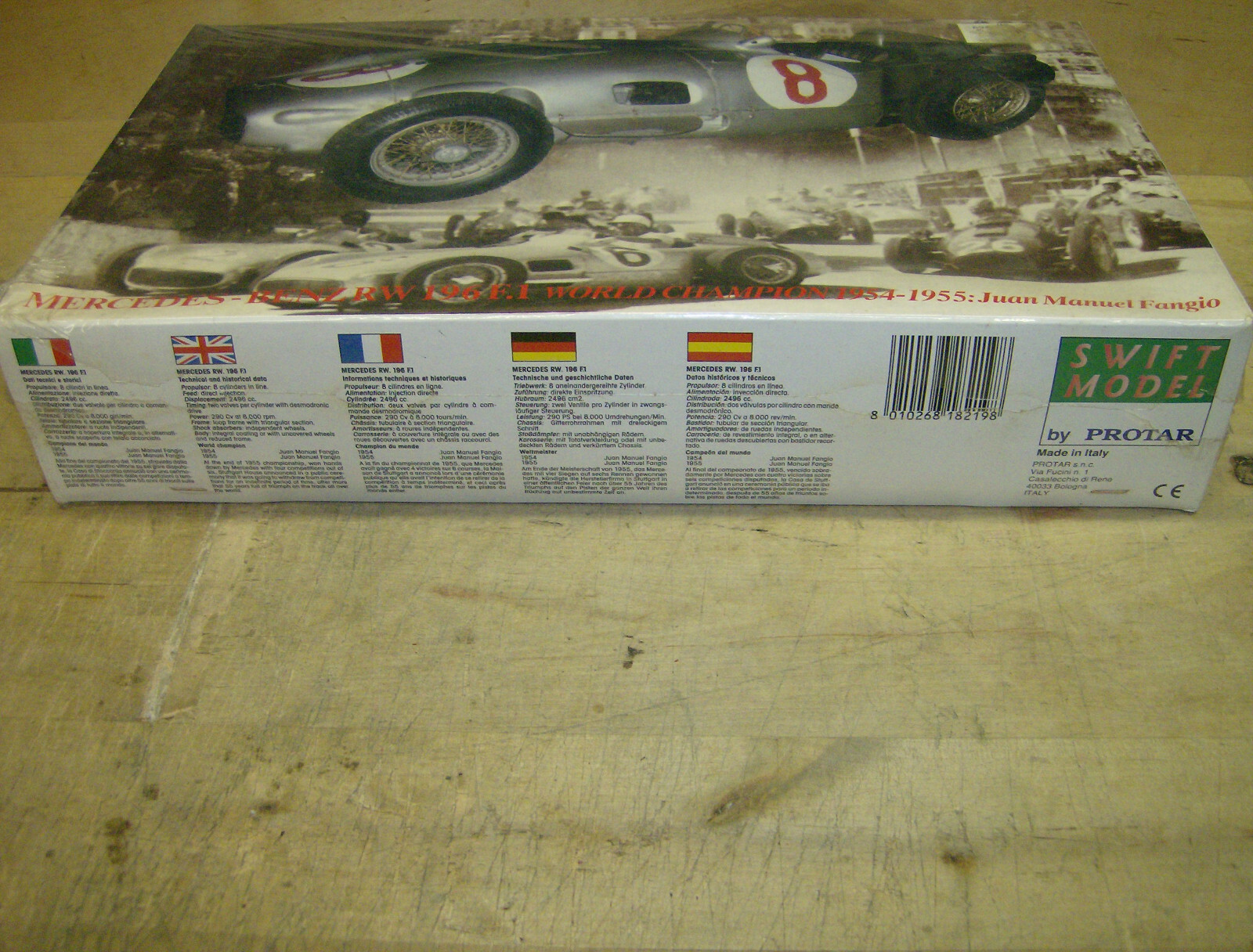 PROTAR Swift Model 219 1/24 Mercedes Benz RW 196 F.1 World Champion ...