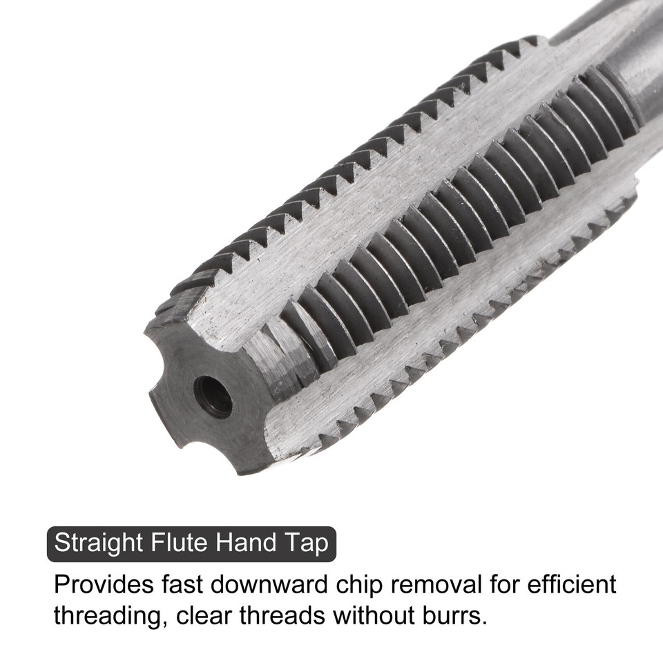 3pcs M12 x 1.5 Taper/Bottom Thread Taps + Round Die Metric Hand Tap ...