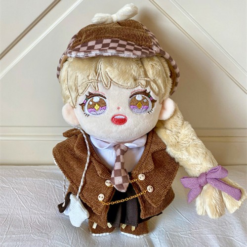 20cm KPOP BLACKPINK Plush Detective LISA Doll Stuffed Toy with clothes ...