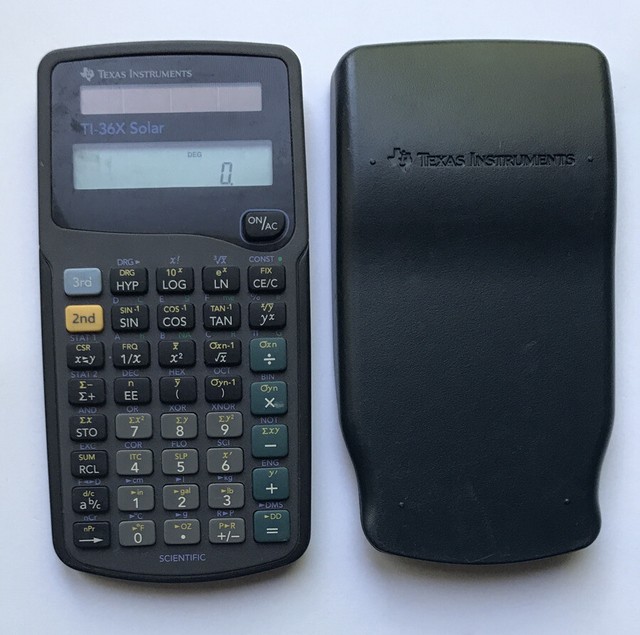 Solar powered rpn scientific calculator - griddop