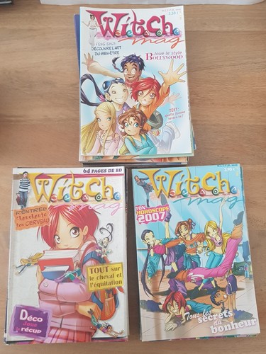 Lot 15 Magazines WITCH Disney W.I.T.C.H | eBay