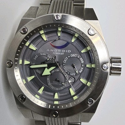 Android Divemaster Powerjet 9100 Automatic Watch AD554 50mm | eBay