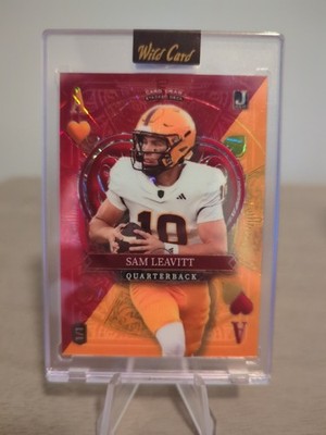 Sam Leavitt Wild Card 5 Card Draw Stacked Deck Jumbo Color Match 1/1 | eBay