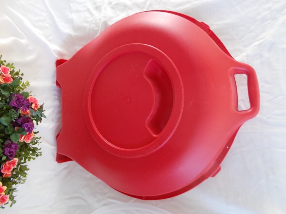 Sterilite Plastic 24" Wreath Storage Box with Handle & Artificial ...