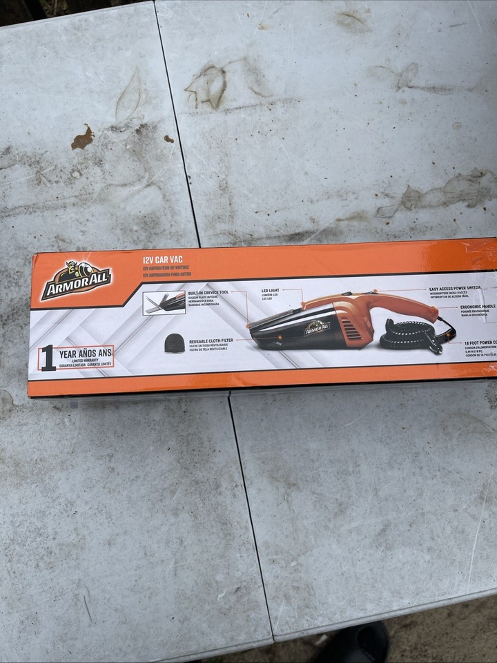 Armor All 12V Handheld Car Vacuum,AA12V1 0902 -- READ | eBay