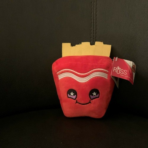NWT Russ Snackeez Frank Fries Plush Stuffed NEW CUTE Collectable NWT | eBay