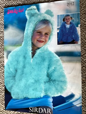 Sirdar Knitting Pattern Leaflet 2012 Funky Fur Children’s Jacket | eBay ...