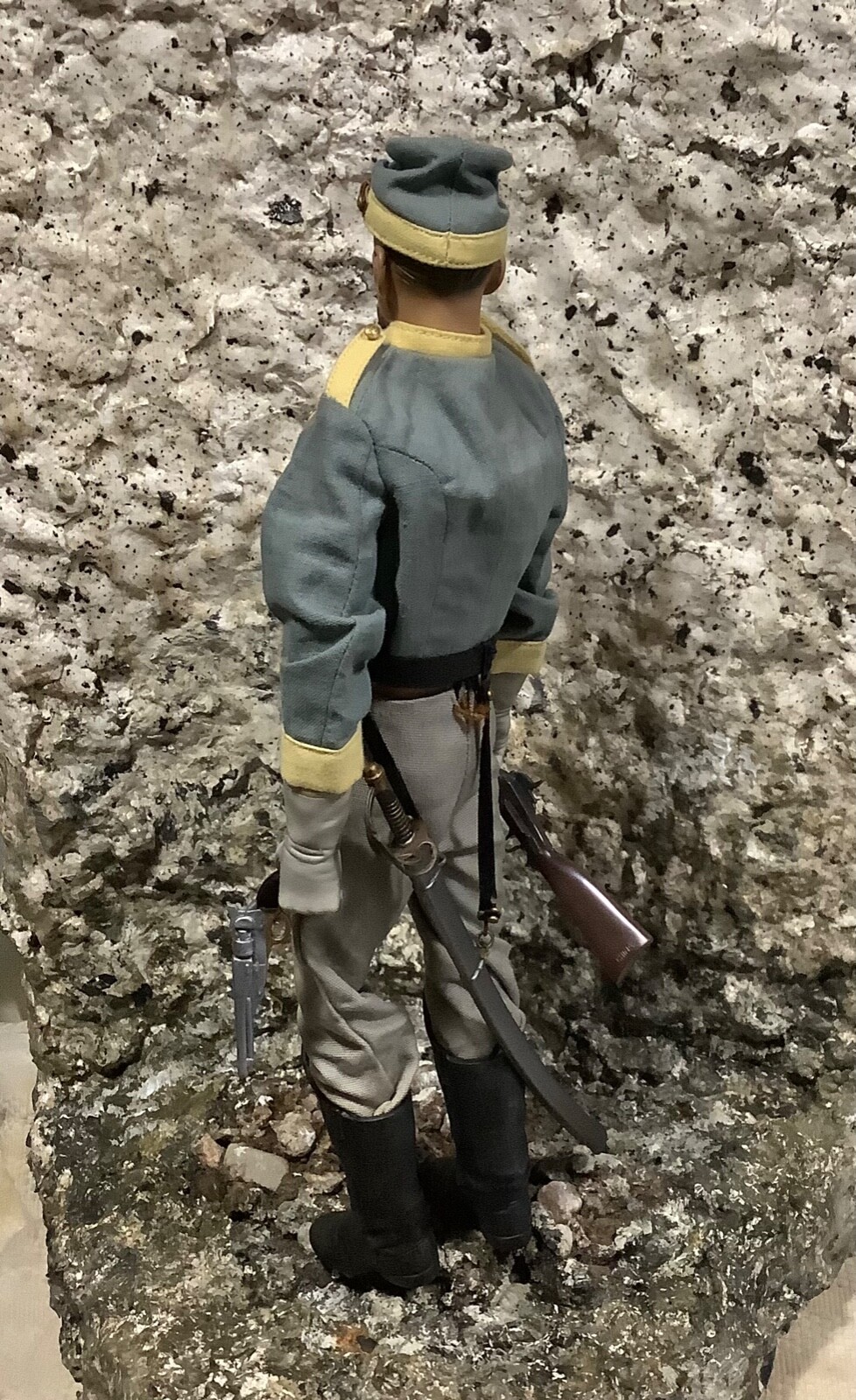 1/6 Custom/Kitbash Dragon/Battlegear Confederate Civil War Cavalryman w ...