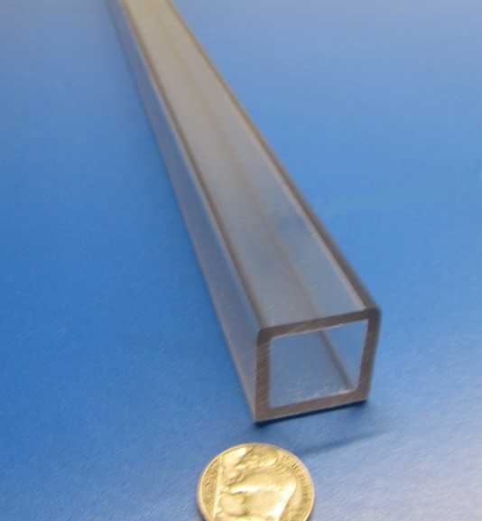 Kmac Polycarbonate Square Tube 1.0" Square x 1/8" Wall x 48"-122 | eBay