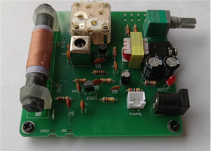 Receiver Amplitude Modulation AM Radio Emitter Experimental AM ...