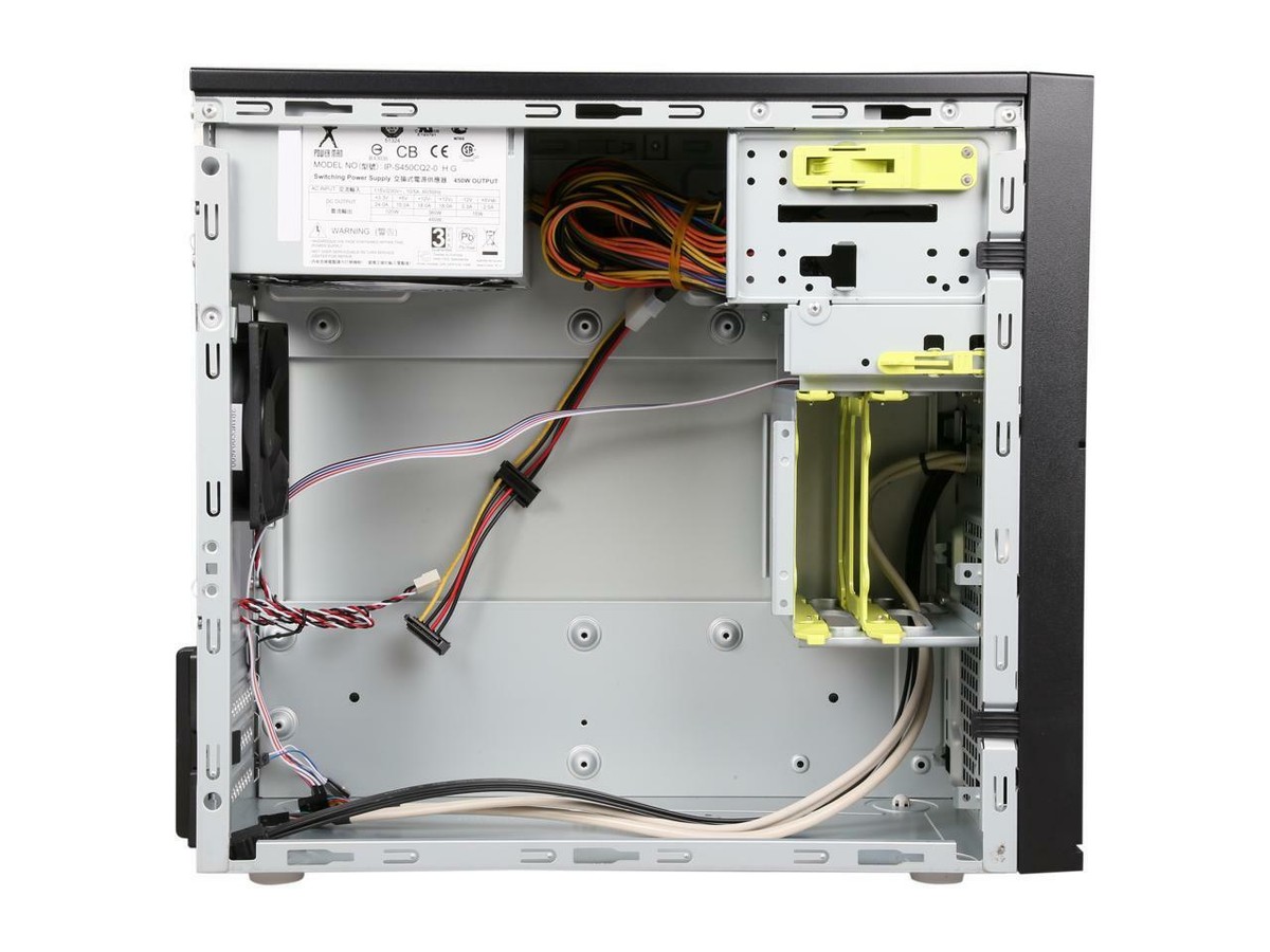 Case Atx InWin MATX Computer Case With 450W Power Supply - Black EFS052 ...