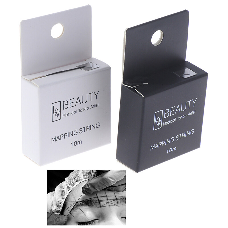 Pre-Inked Brow Mapping Thread Strings Pigment String Eyebrow Permanent Makeup f8 | eBay