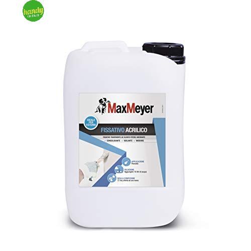 FONDO MAXMEYER FISSATIVO ACRILICO TRASPARENTE LT.4 | eBay