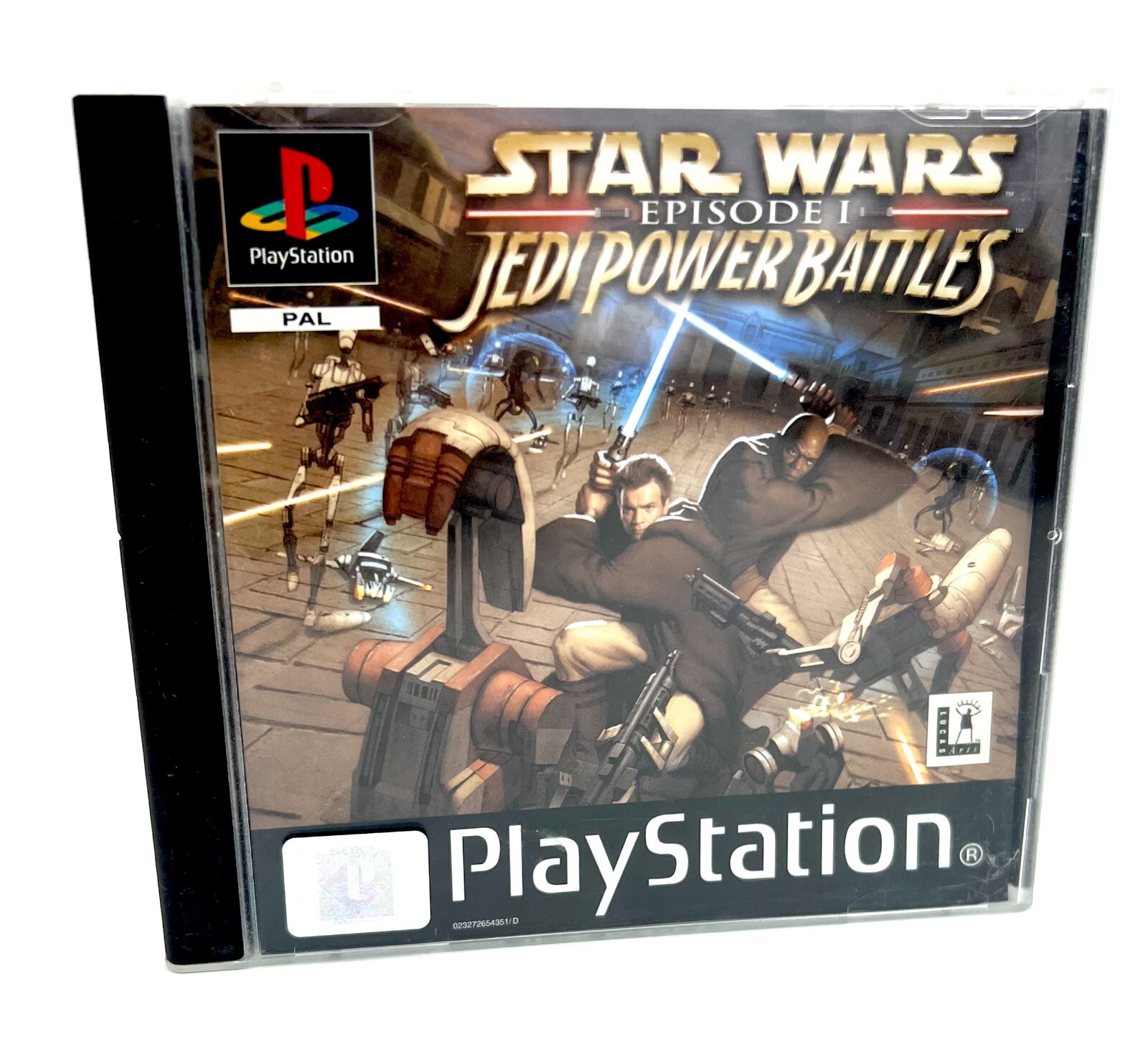 Star Wars Ep.1 Jedi Power Battles - PS1 sony PLAYSTATION 1 Pal German ...