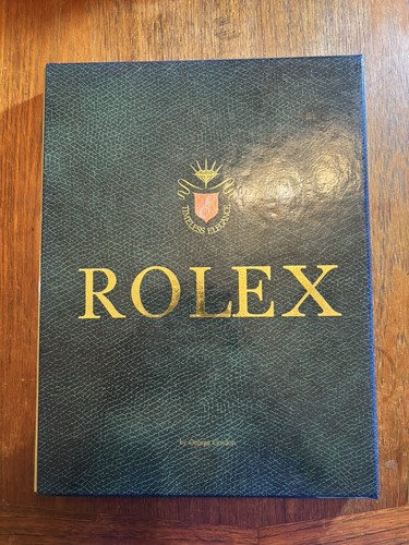 Rolex by George Gordon Coffee table Book First Edition #18864 1988 ...