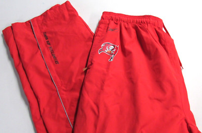 Men's 2XL Red Stretch Waist Sport Training Pants Tampa Bay Buccaneers ...