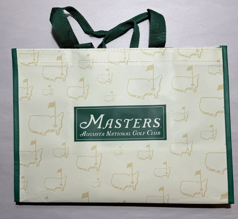 RARE 2019 MASTERS BAG AUGUSTA NATIONAL GOLF CLUB MEMBERS ONLY BERCKMANS ...