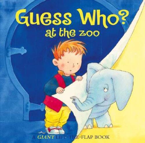 Guess Who At the Zoo (Giant Lift-The-Flaps Book) - Hardcover - GOOD ...