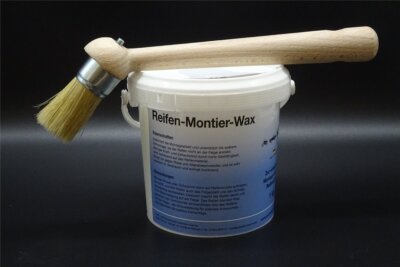 1Kg weiße Reifen Montage Paste Montagepaste Montierpaste + 30mm ...