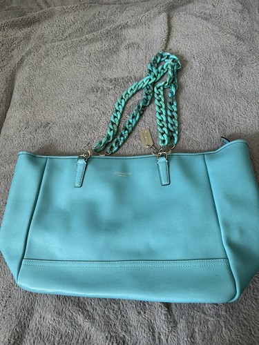 Coach Tote Bag Robin Egg Blue | eBay