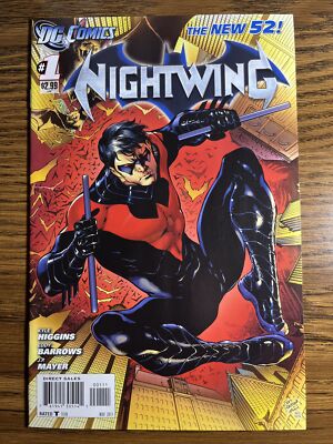NIGHTWING 1 NM DEBUT NEW COSTUME 1ST APP OF SAIKO DC COMICS 2011 | eBay