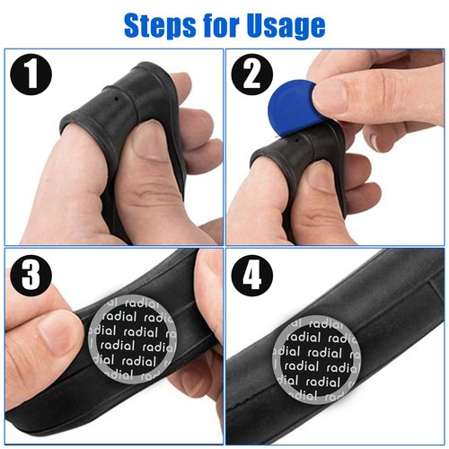 80PCS-57MM,Radial Repair Round Tire Matte medium patch Rubber | eBay