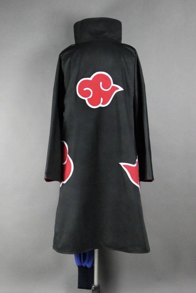 (Size: L) Naruto Akatsuki Tobi Uchiha Cosplay Mask Helmet Anime Costume ...