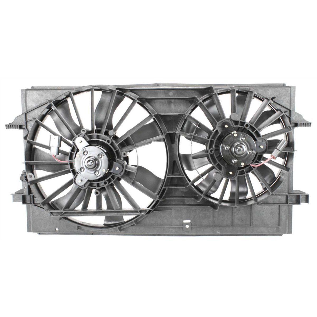 Radiator Condenser Cooling Fan Assembly for 06-12 Malibu G6 Aura 2.4l ...