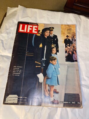 Vintage Time Life MAGAZINE JFK JR. December 6 1963 | eBay