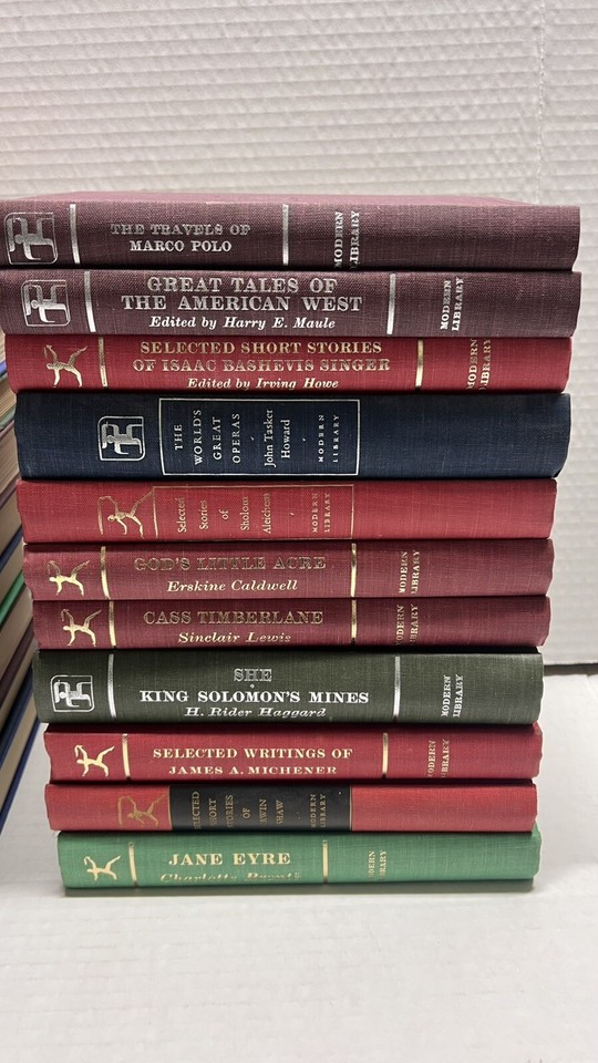 Modern Library Hardcover Lot of 20 Books - No DJ | eBay
