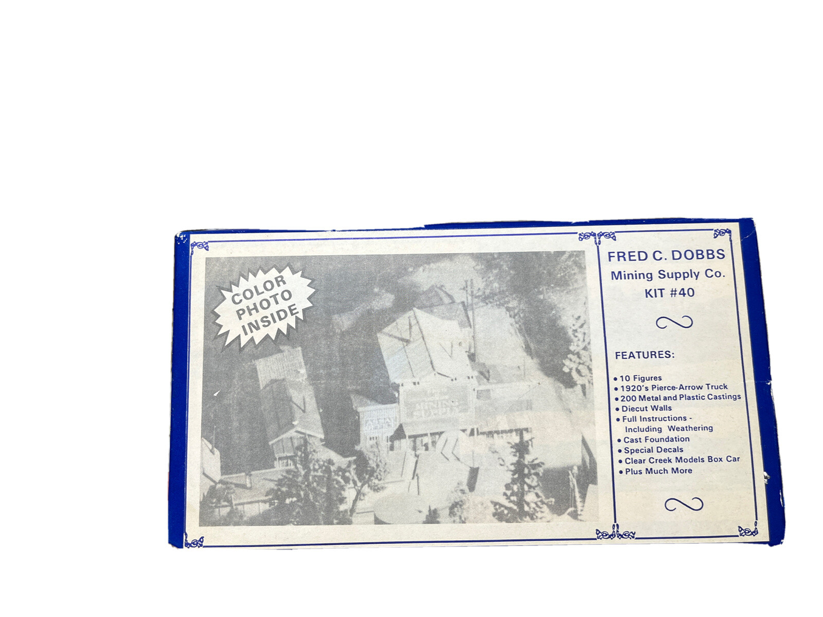 HO SCALE MASTER CREATIONS FRED C DOBBS KIT #40 All Parts Are Present ...