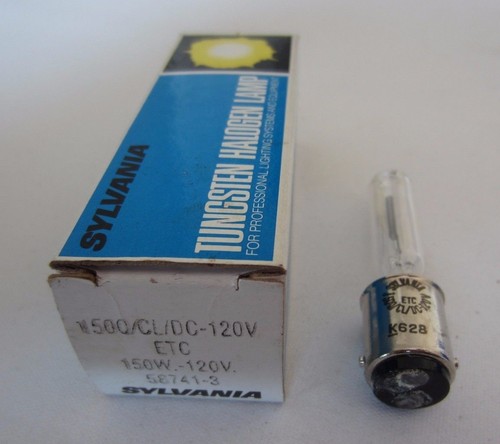 Sylvania ETC 150W 120V Projection Lamp Projector Bulb 150Q/CL/DC-120V ...