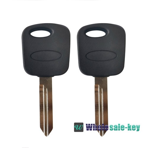 2 Uncut Transponder Chip Ignition Key for Ford Lincoln Mercury H72PT ...