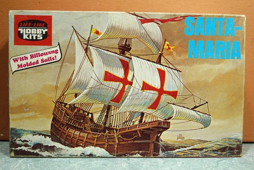 LIFE-LIKE SANTA-MARIA MODEL SHIP KIT # B314-90 | eBay