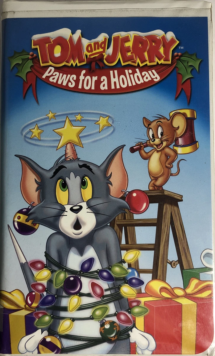 Tom And Jerry Paws For A Holiday Vhs