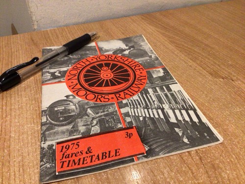 1975 NYMR - Fares And Timetable + General Information | eBay