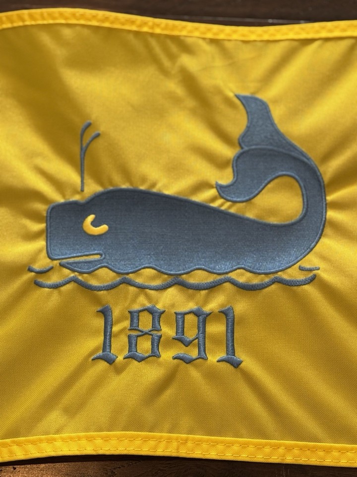 Maidstone Club Embroidered Golf Pin Flag Hamptons New York | eBay