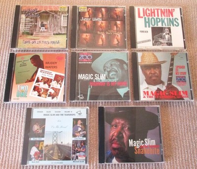 Blues CD Lot Of 8 Magic Slim Junior Wells Plus SEE DESCRIPTION Very ...