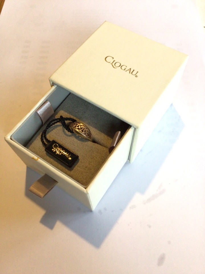 Clogau Welsh Gold Ring 9ct Rose & Yellow Gold Queen Eleanor Celtic Ring ...