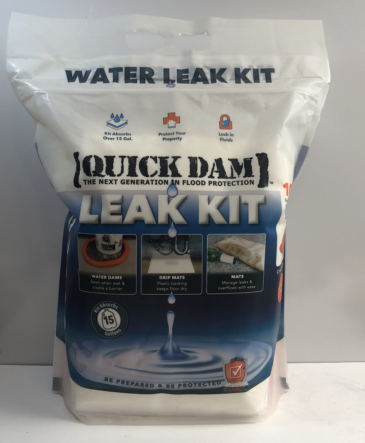 QUICK DAM Leak KIT Includes (5) Mats (5) Drip Mats (4) 4ft Dams (1) 10ft Dam | eBay
