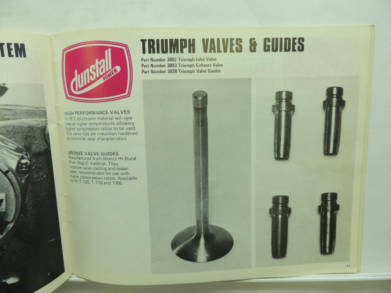 Dunstall Power Parts Catalog Fairing Honda 900 CB750 Norton Commando ...