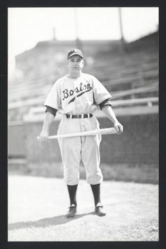 BAMA ROWELL Real Photo Postcard RPPC 1941 Boston Braves George Burke | eBay