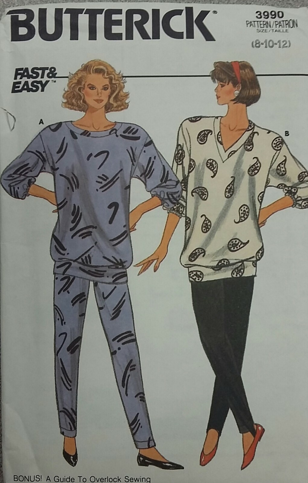 Butterick Vintage Sewing Patterns 70's & 80's Tops Skirts Pants -U Pick ...