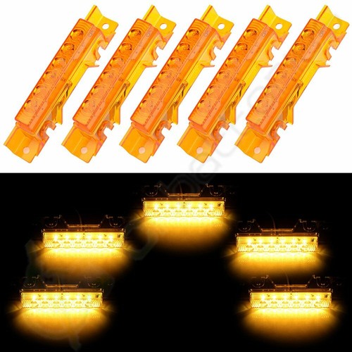 5X 6 led cab marker top roof running light for Volvo VN/VNL 2003+ Truck ...