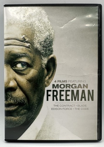 Morgan Freeman DVD 4 Films The Contract Blade Edison Force The Code 2018 | eBay
