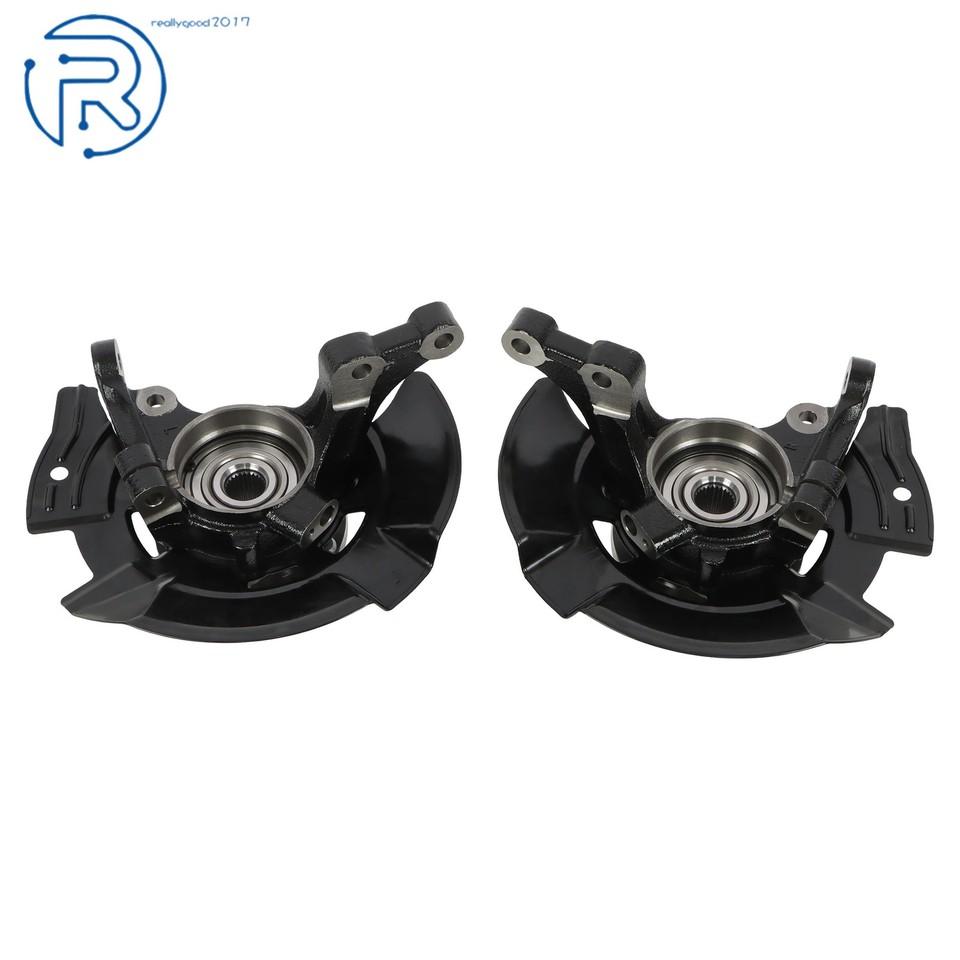 For 2011 - 2013 Hyundai Sonata Pair Front Steering Knuckles & Wheel Hub ...