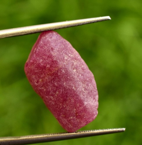 100,00 % Naturel Mozambique Rose Rouge Ruby Non Chauffé Loose Brut 17 ...